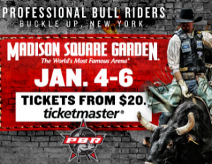 PBR at MSG - Professional Bull Riders Jan. 4-6 - MurphGuide: NYC Bar Guide