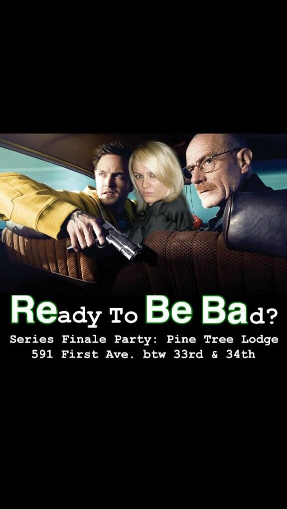 Where to Watch the Breaking Bad Finale in NYC - MurphGuide: NYC Bar Guide