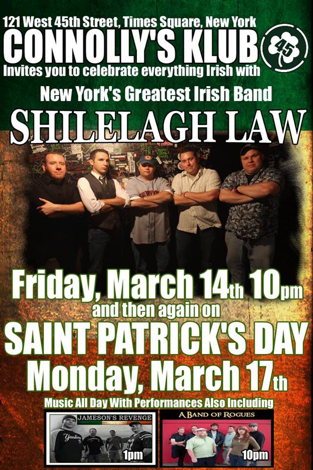 Live Music Round-up: March 16 - 23, 2014 - MurphGuide: NYC Bar Guide