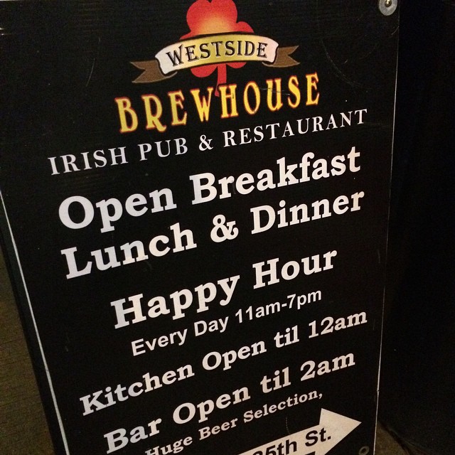 West Side Brewhouse - MurphGuide: NYC Bar Guide