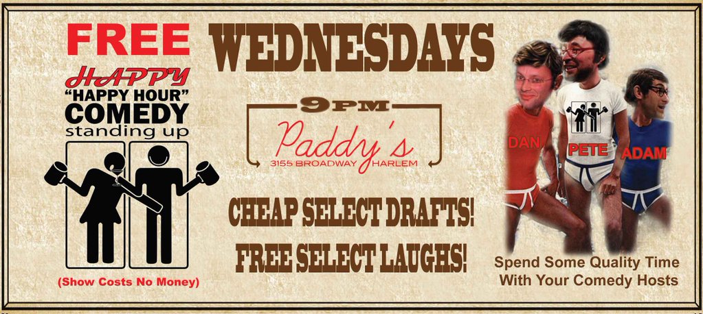 Happy Happy Hour Stand Up Comedy - MurphGuide: NYC Bar Guide