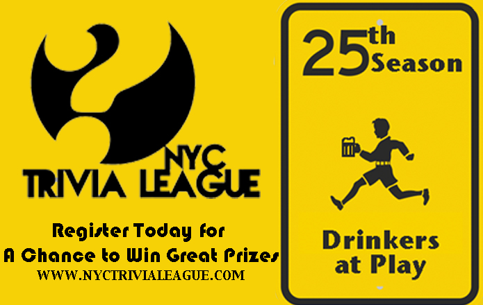 NYC Trivia League: Season 25 - MurphGuide: NYC Bar Guide