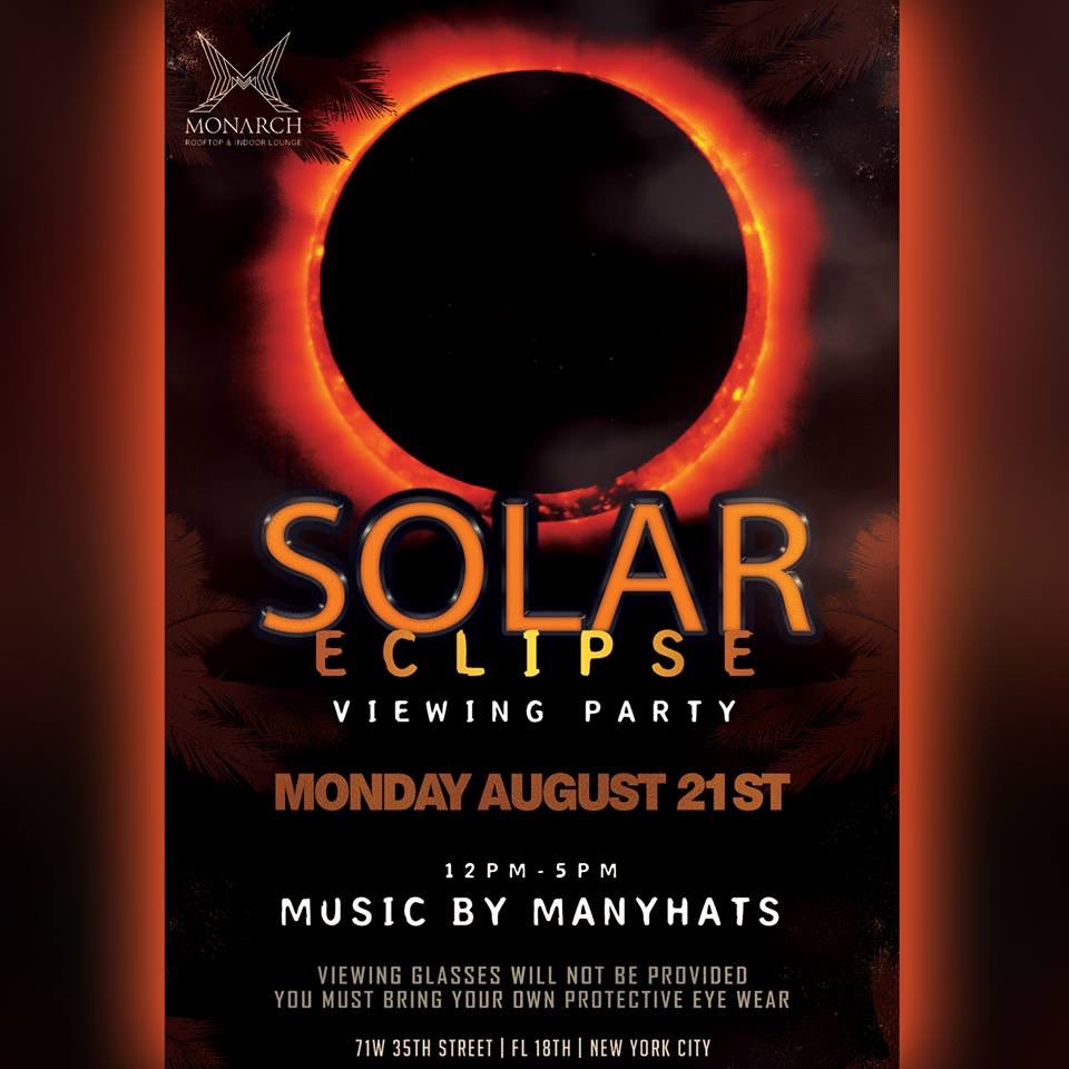 Solar Eclipse Viewing Parties in NYC - MurphGuide: NYC Bar Guide