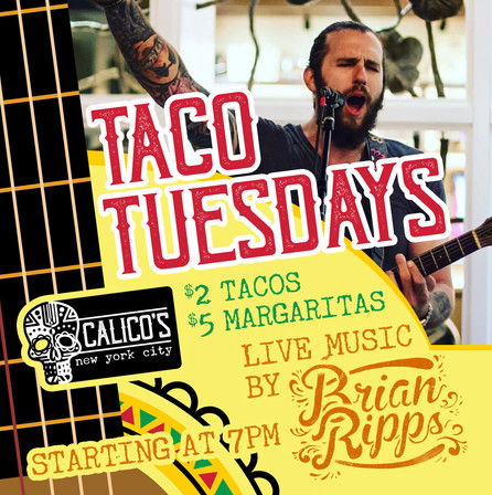 Brian Ripps at Calico Jack's Cantina - MurphGuide: NYC Bar Guide