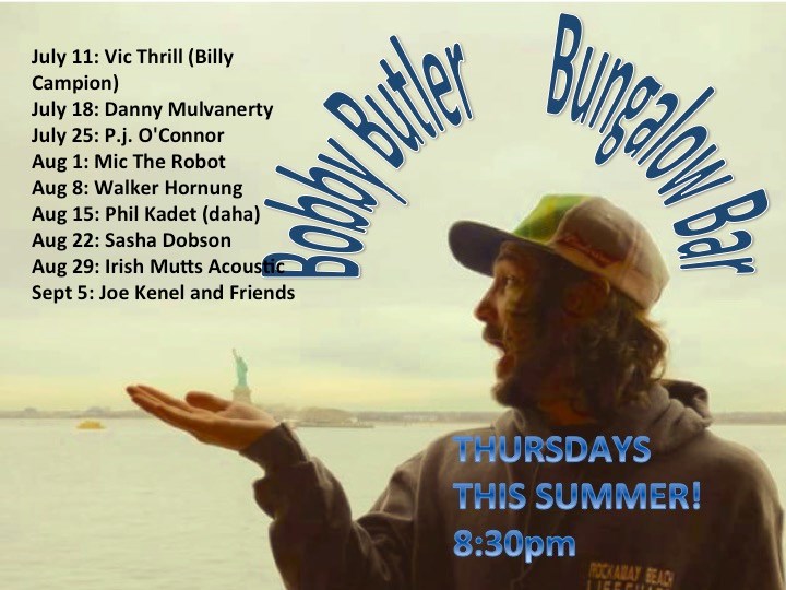Bobby Butler Bungalow Bar Thursdays - MurphGuide: NYC Bar Guide